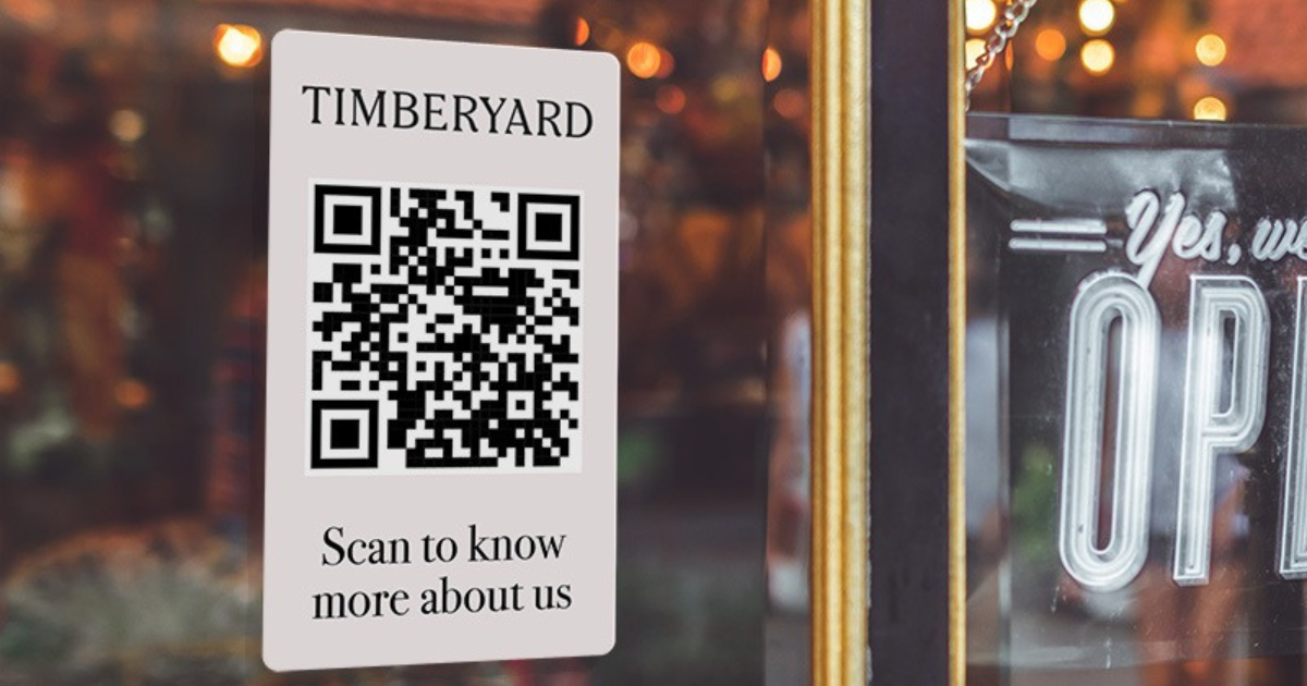Contactless QR Code Menu Stickers: Case Study | EXELPrint Case Study