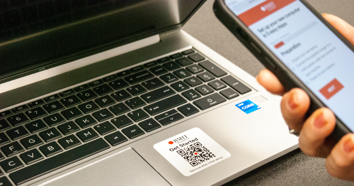 Scannable QR Code Labels For RMIT University | EXELPrint