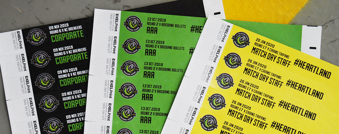 Custom Tyvek Wristbands for SEM Phoenix | EXELPrint Case Study